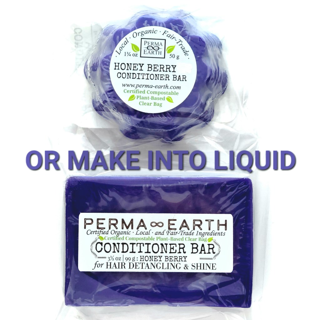 Honey Berry Conditioner Bar-OR-Liquid – PERMA∞EARTH
