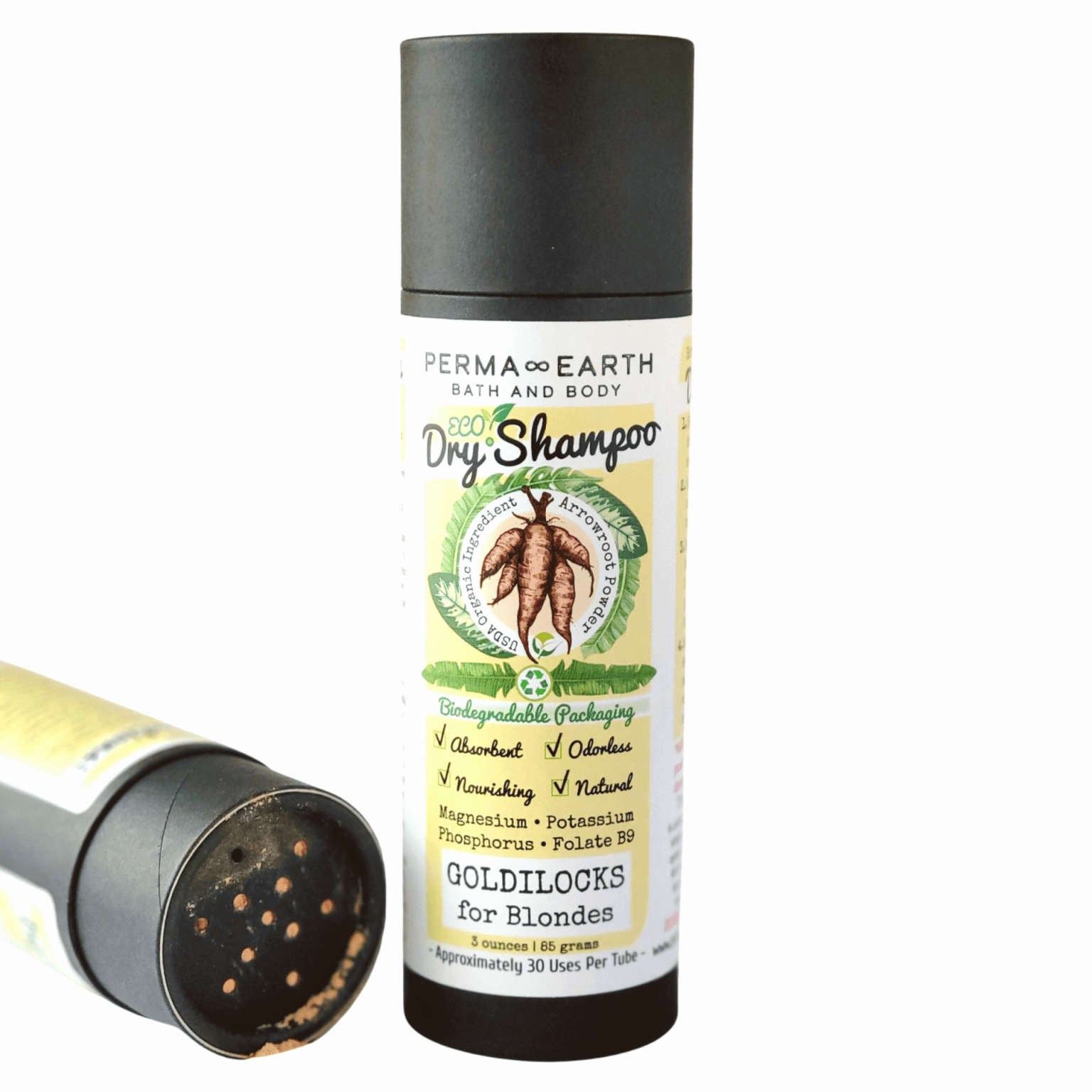 Eco Dry Shampoo – GOLDILOCKS – PERMA∞EARTH