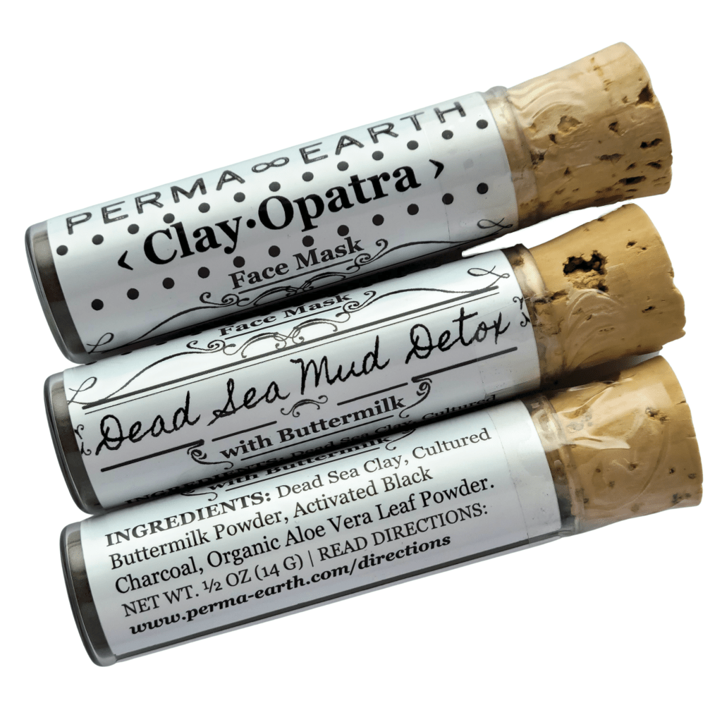 Dead Sea Mud Detox : Clay•Opatra Buttermilk Face Mask – PERMA∞EARTH