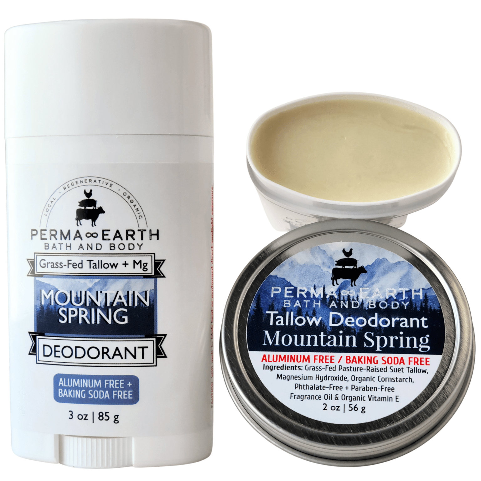 Mountain Spring Deodorant - PERMA∞EARTH