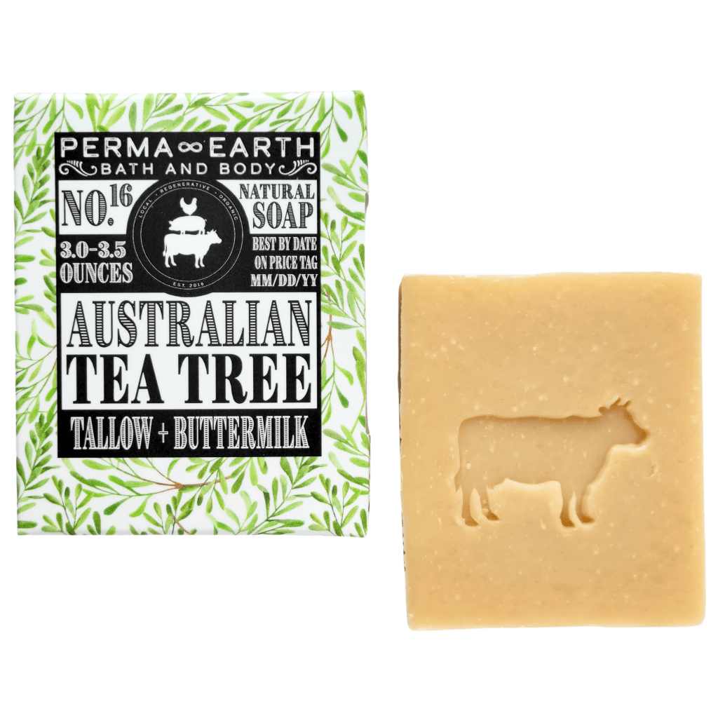 Australian Tea Tree Tallow Soap – PERMA∞EARTH