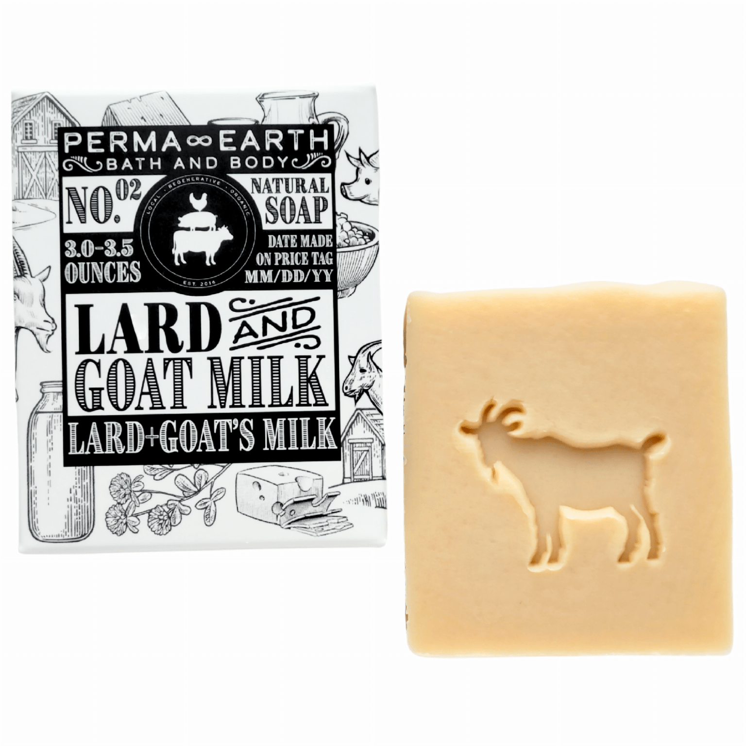 Pure & Simple Lard Soap – PERMA∞EARTH